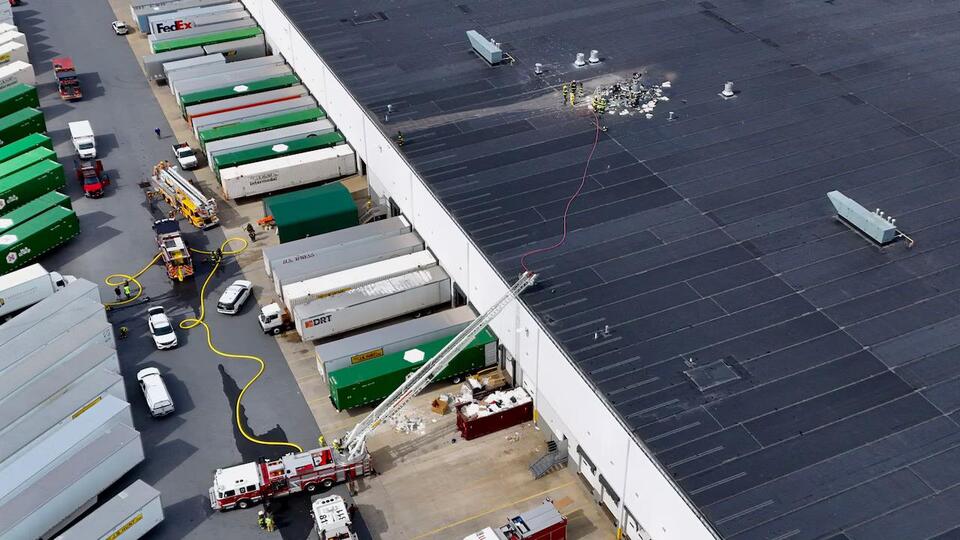 2-alarm fire temporarily closes Lehigh Valley industrial building ...
