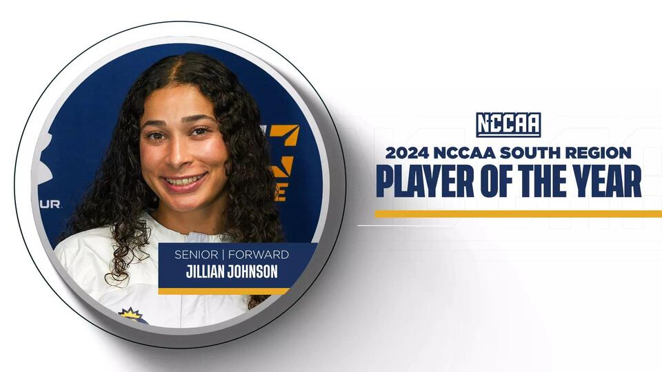 Jillian Johnson Named 2024 NCCAA South Region Player of the Year ...