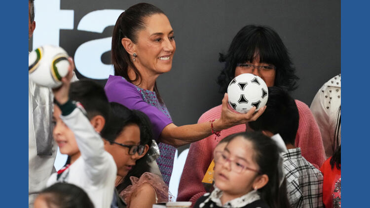 Mexico's president sees 'no issue' with her country hosting Iran's ...