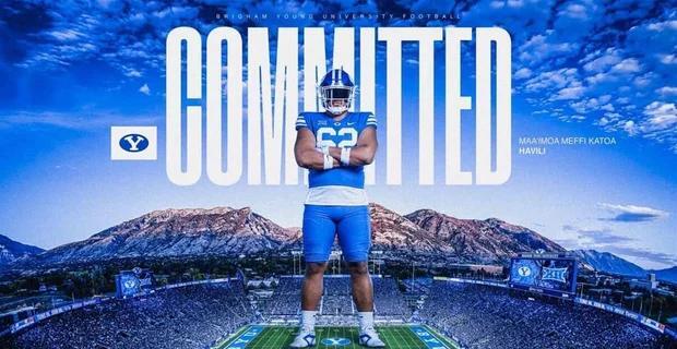 Fast-rising Maa'imoa Havili announces his BYU commitment - NewsBreak