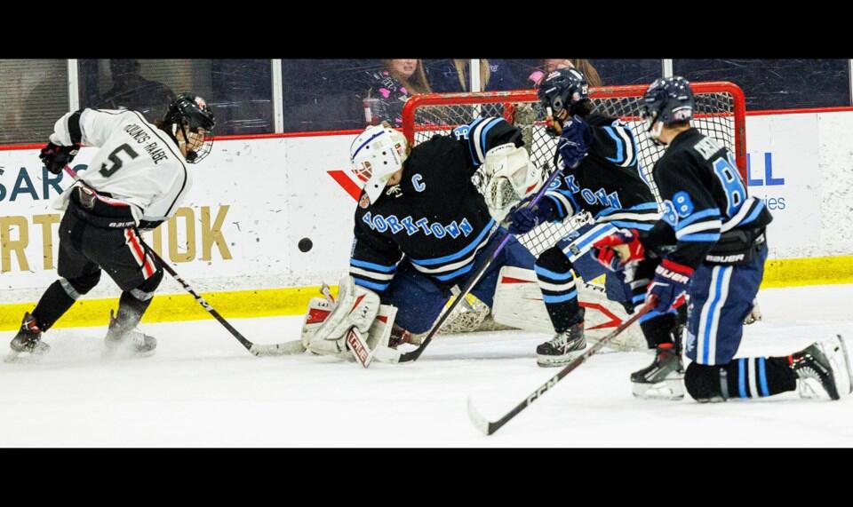 Yorktown club ice hockey team returns home, earns blowout win - NewsBreak
