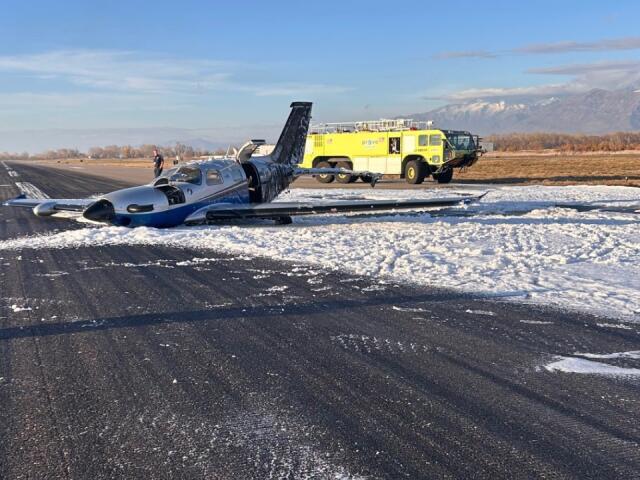 Provo Airport back open after emergency landing, fire - NewsBreak
