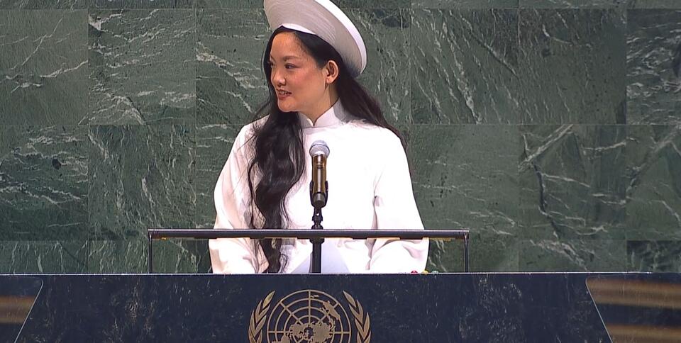Survivor Amanda Nguyen pushes UN for global rape law - NewsBreak