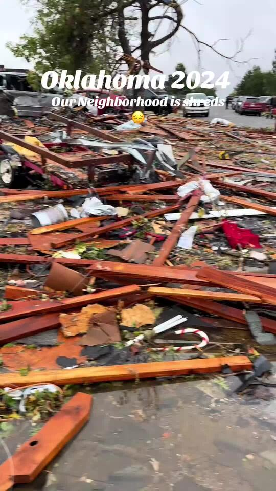 Devastating tornadoes hit Oklahoma, causing major damage and power outages. Communities rally ...