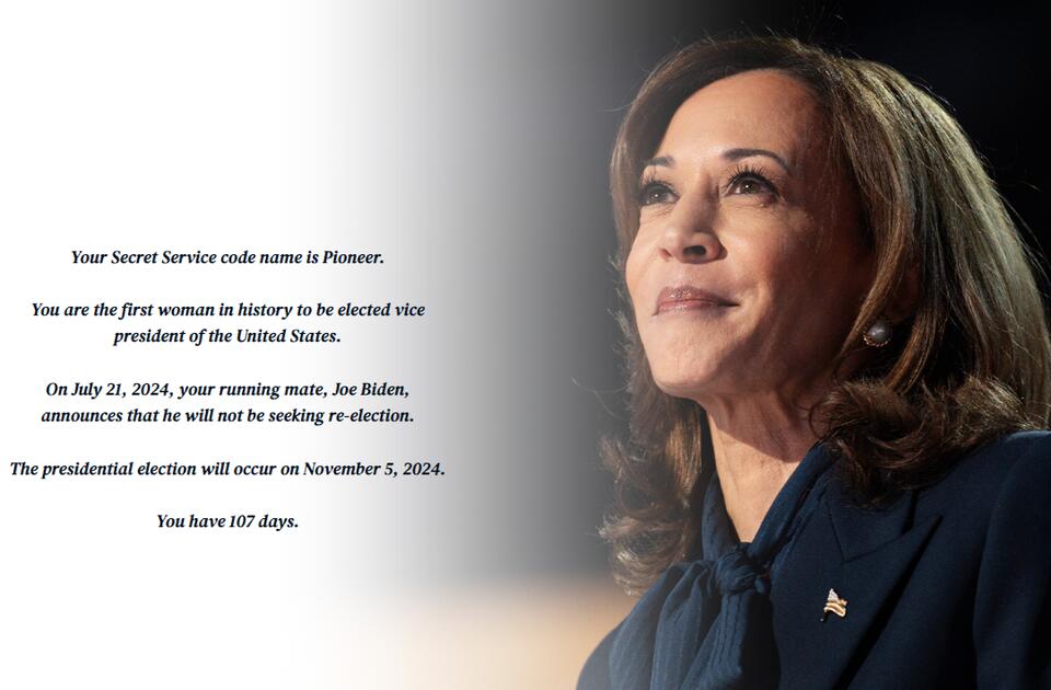 Kamala Harris “107 Days” Book Signing Tour and Signed first edition ...