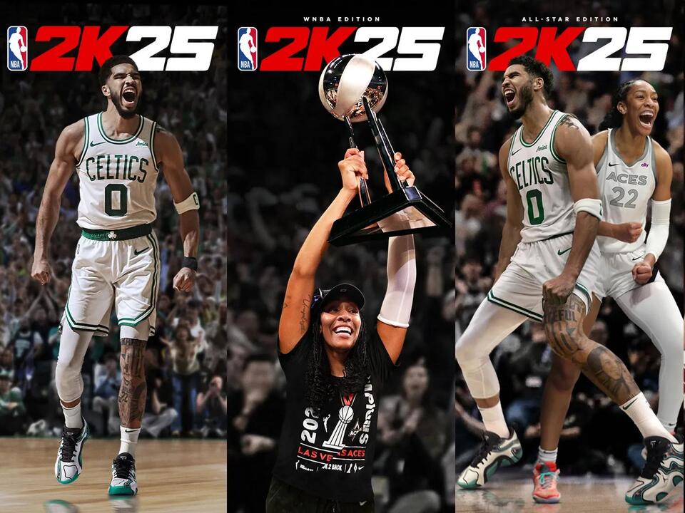 Jayson Tatum, A’ja Wilson & Vince Carter Announced As ‘NBA 2K25’ Cover ...