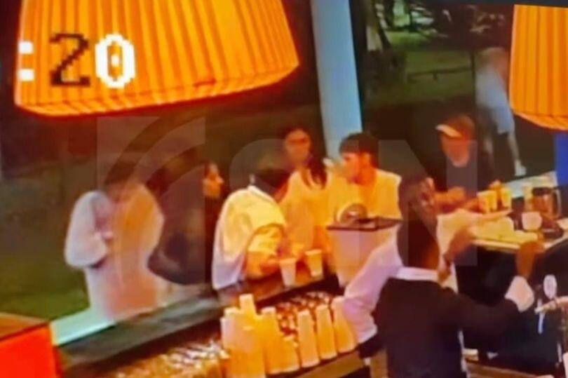 New footage shows an 'animated' Sudiksha Konanki and Joshua Riibe at a ...