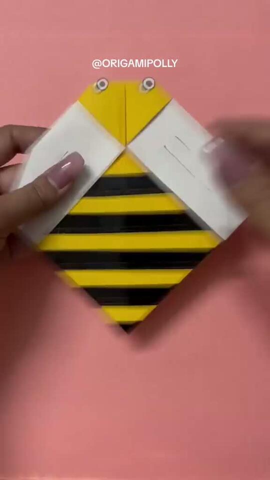 _Let_s_learn_how_to_fold_an_adorable_origami_bee_together__Simple_to ...