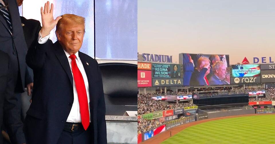 Donald Trump Booed Again! Yankees Crowd Jeers the President Days After ...