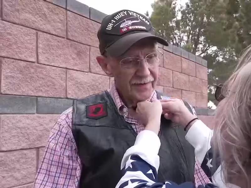Vietnam Veterans honored at pinning ceremony Vietnam Veterans honored at pinning ceremony