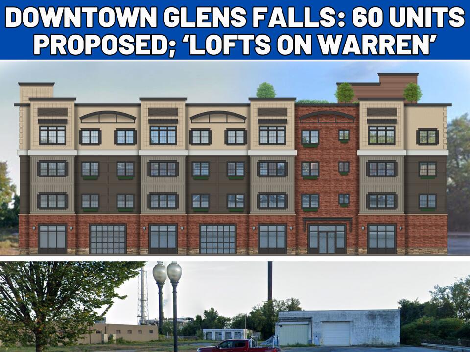 Downtown Glens Falls: 60 units proposed; ‘Lofts on Warren’