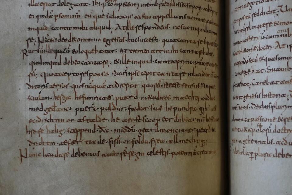 ‘Speechless’ experts uncover oldest English poem hiding in medieval ...