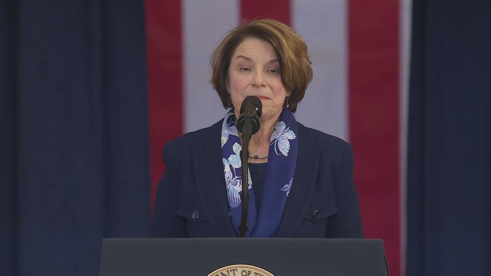 Sen. Amy Klobuchar gives Call to Order at Trump Inauguration Ceremony - NewsBreak