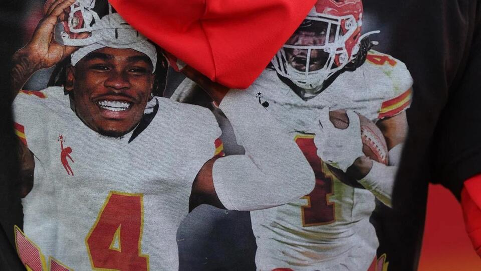 Rashee Rice injury: Chiefs' Xavier Worthy shows support for teammate ...