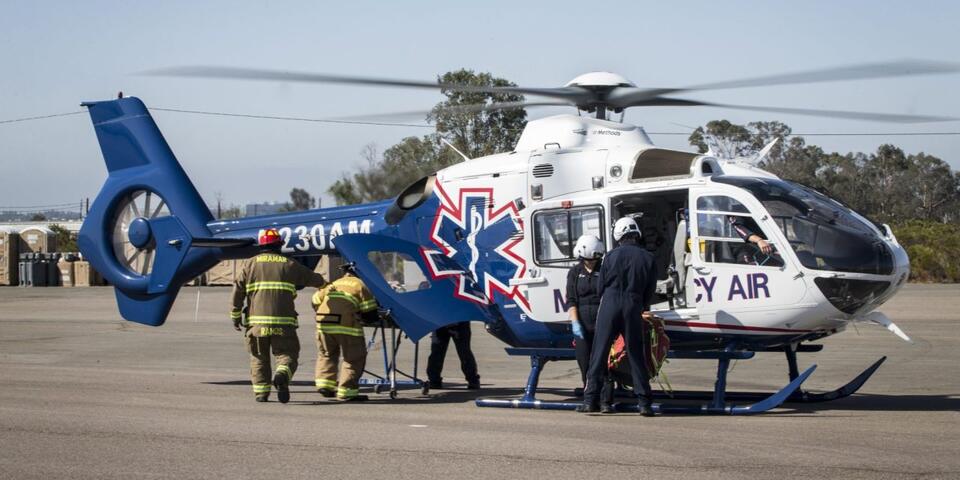 Mercy Air 29, Marine Corps Celebrate Partnership - NewsBreak