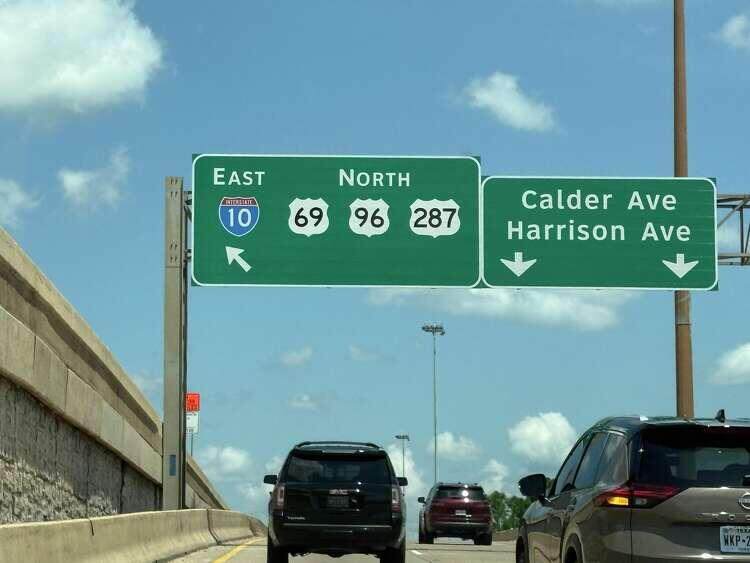 Friday morning traffic on I-10 west is seeing some heavy traffic ...
