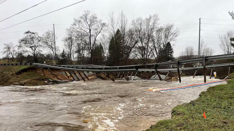 Grand Traverse County Road Commission gives update on Beitner Bridge ...