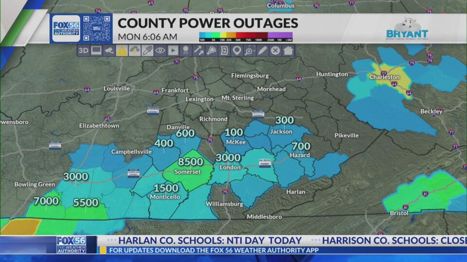 Crews battle sub-freezing cold to restore power across Kentucky - NewsBreak