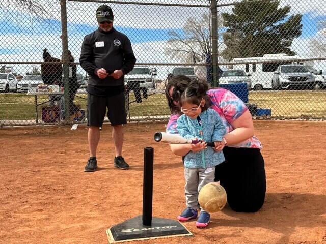 Local non-profit hosts baseball game for visually-impaired children