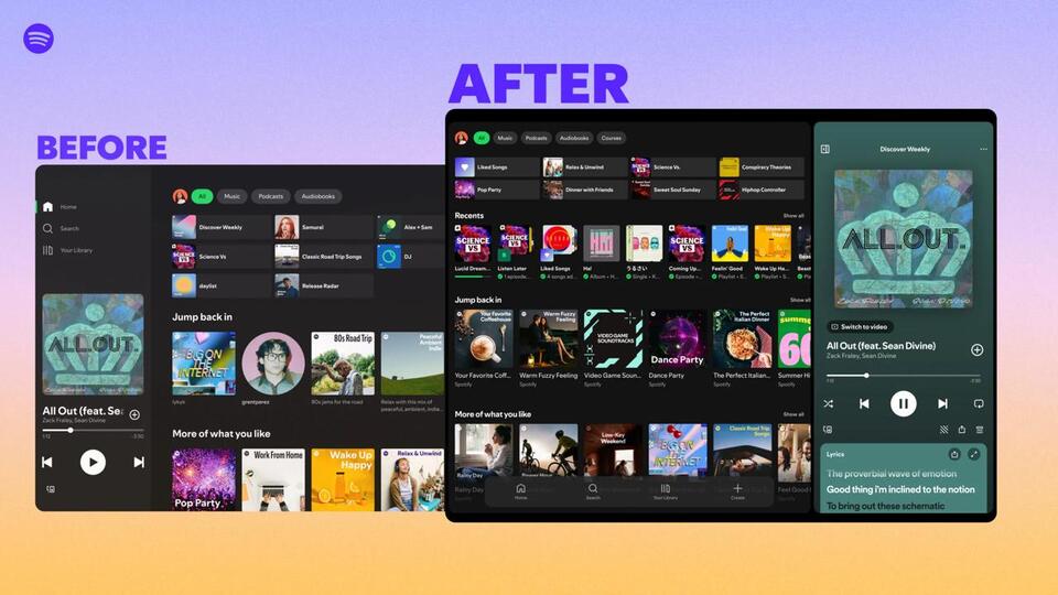 Spotify's new tablet interface is more than just a bigger version of ...