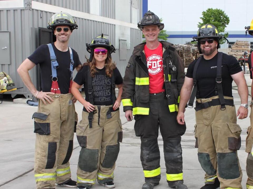 Romeoville Fire Department and Funny Car driver Chris King Host NHRA ...