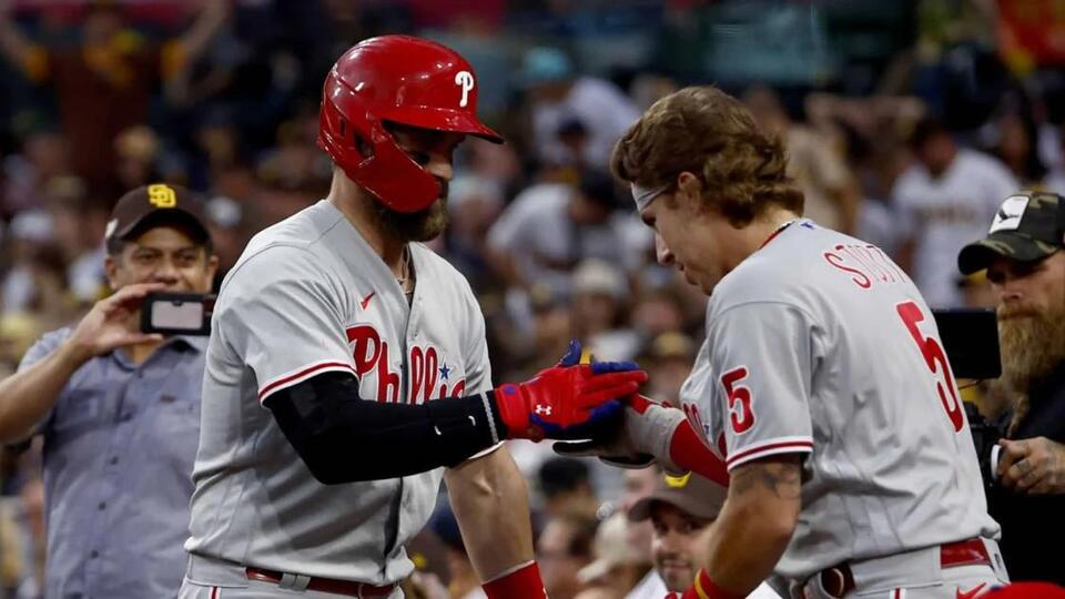 Bryce Harper on Bryson Stott: “He’s an everyday guy, always has been ...