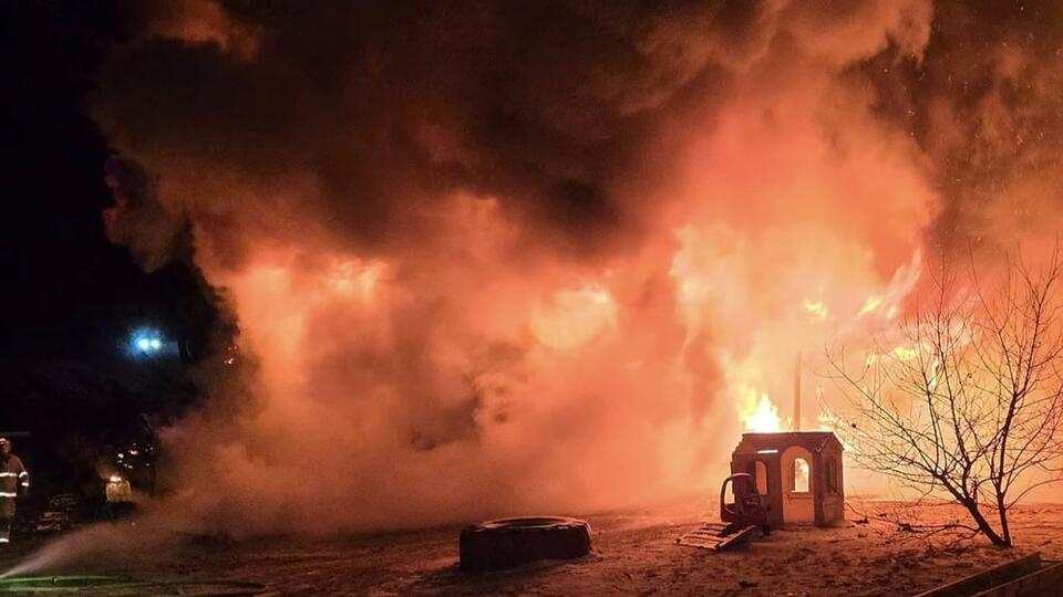 One person hurt in fire that destroyed Steuben County home - NewsBreak