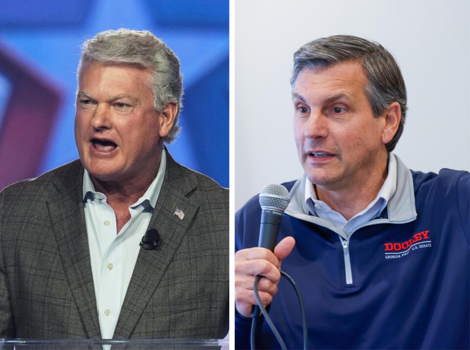 Mike Collins and Derek Dooley head to runoff in Georgia Senate GOP race ...