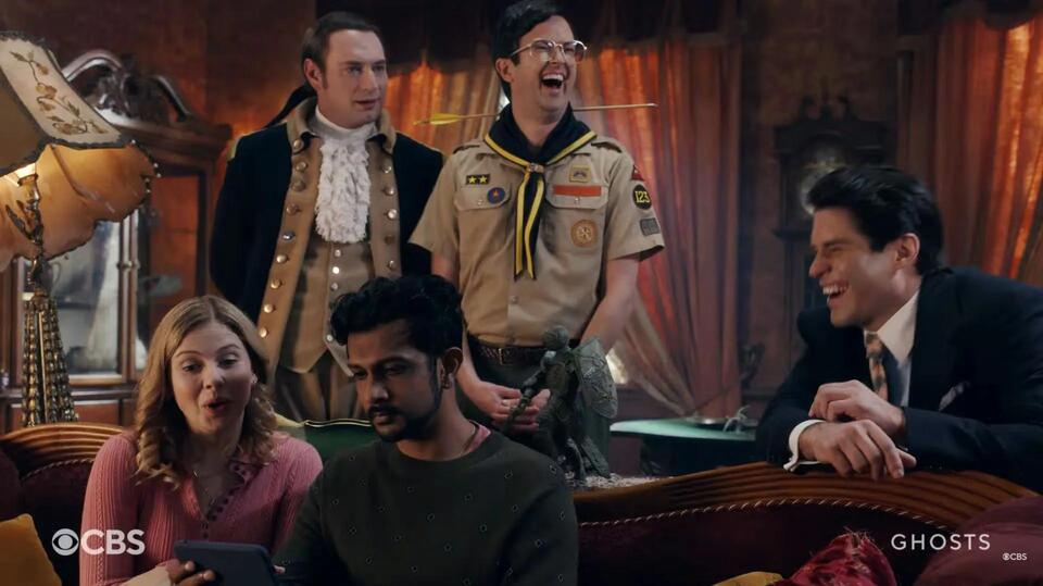 Where to watch Ghosts (CBS) online? Streaming options for the American ...
