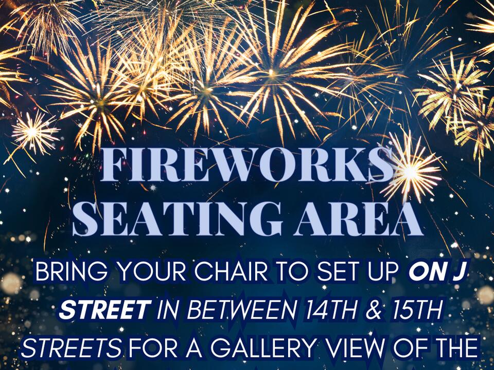 REMINDER: Fireworks display tonight at 10 p.m.