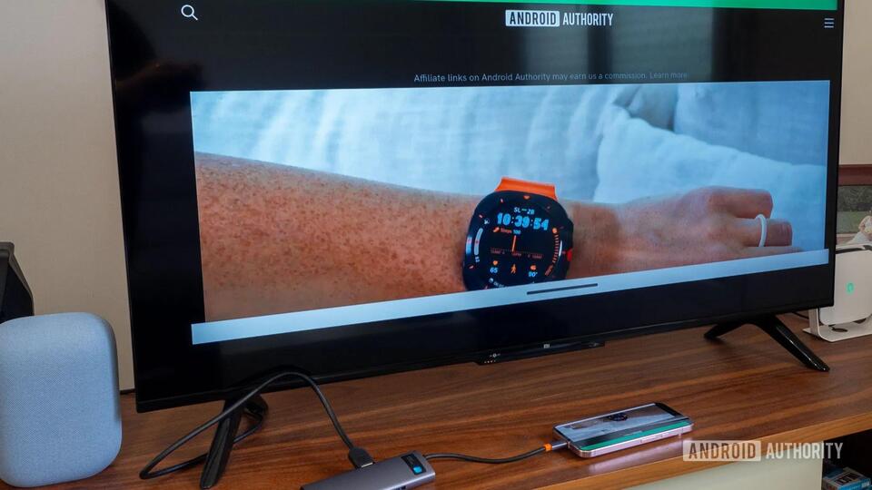 The Pixel 9 series supports display output over USB-C out of the box ...