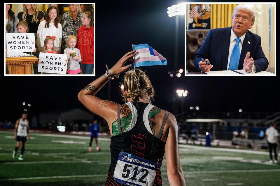 Trump to sign executive order banning men from women’s sports — and ...