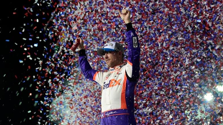 Denny Hamlin has an impressive Cup Series record on Mondays - NewsBreak