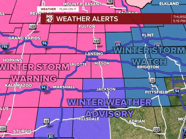 Winter Storm Warning issued for much of Michigan - NewsBreak