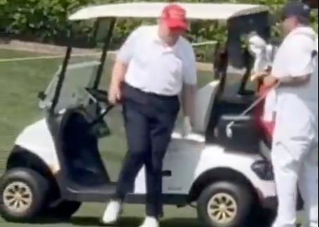 Trump’s Weird Gait Causes Wild Speculation About His Health - NewsBreak