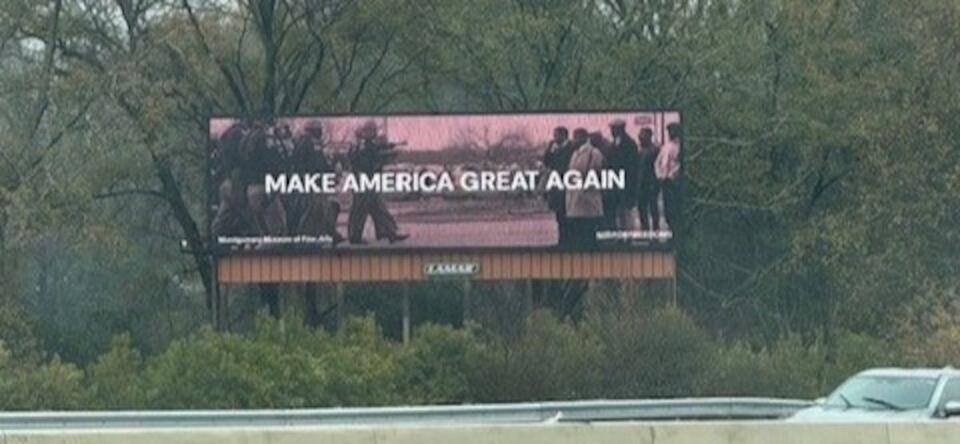 Montgomery Billboard Sparks Controversy: Trump Slogan Over Civil Rights ...