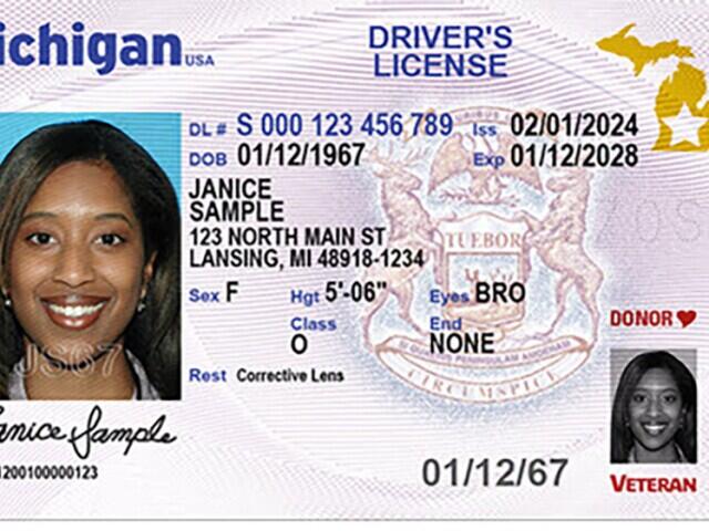 Michigan changing look of driver's licenses & state ID cards in 2024 ...