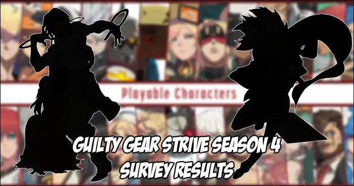 Guilty Gear Strive Season 4 survey results indicate which characters ...