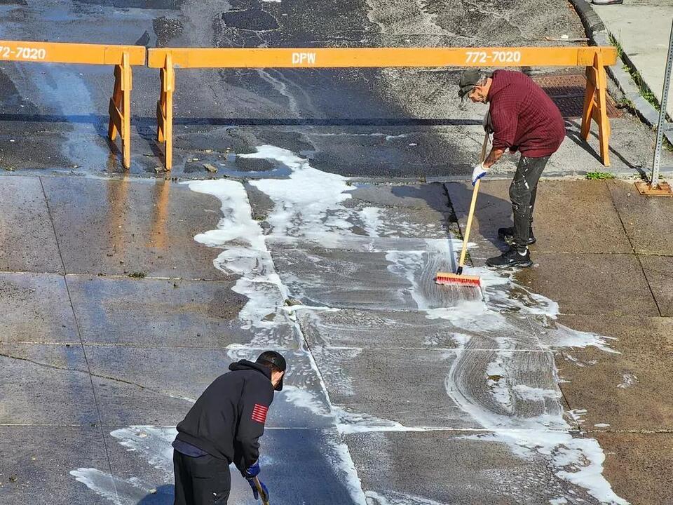 Cooking Oil Spill Causes Greasy Mess in Downtown Binghamton - NewsBreak