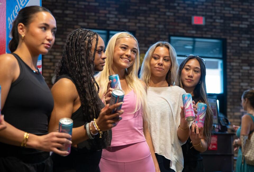 Olivia Dunne rolls out new cotton candy-flavored energy drink - NewsBreak