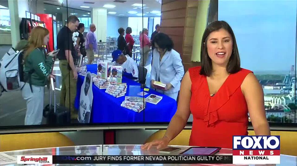 Baseball legend Cleon Jones holds book signing in Mobile - NewsBreak