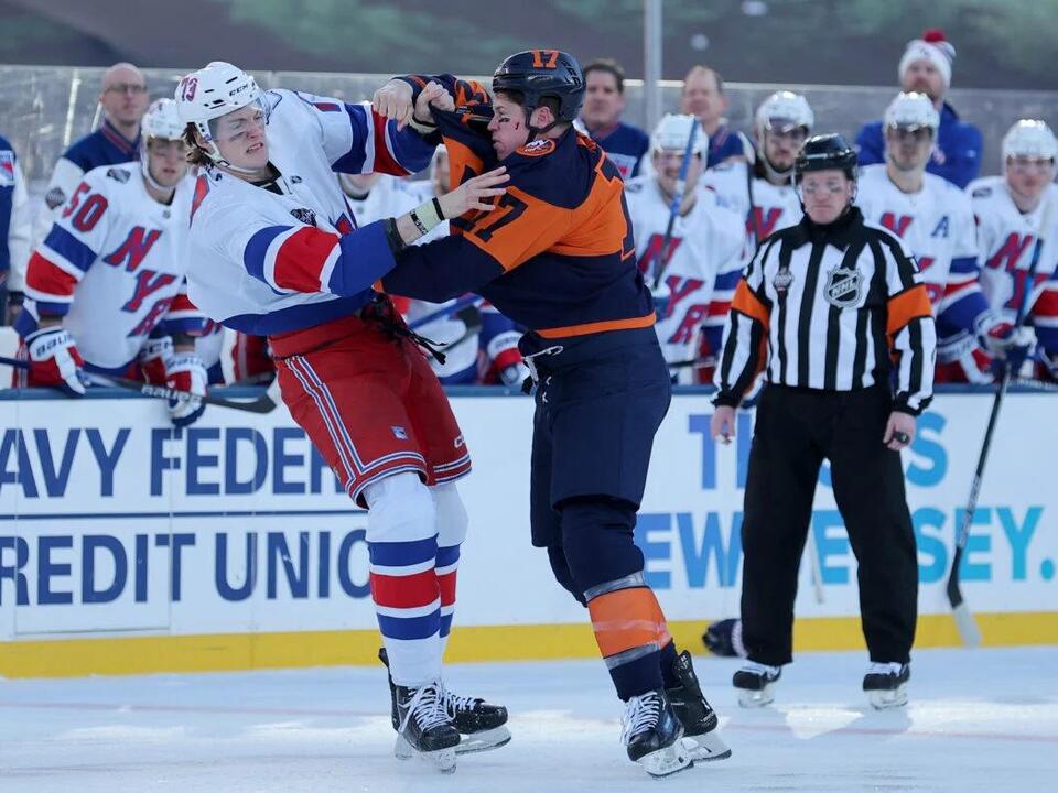 Matt Rempe’s NHL debut with Rangers in front of 79,600 fans a ‘dream ...