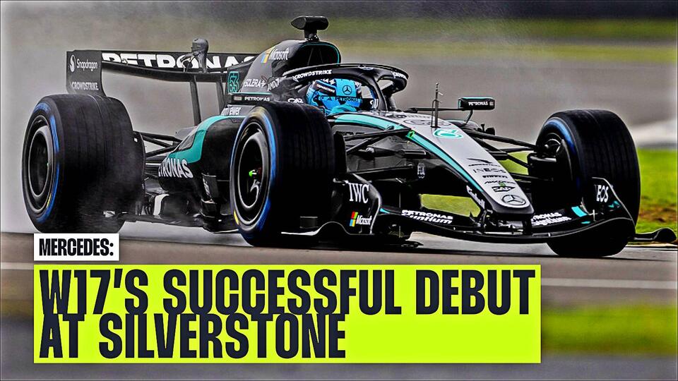 Mercedes completes filming day shakedown with W17 - NewsBreak