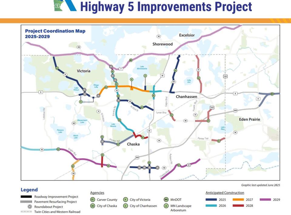 Highway 5 Improvements Project to Impact Carver County Traffic - NewsBreak