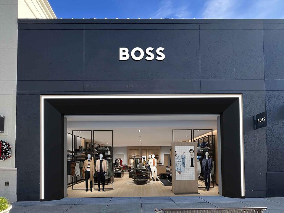 Hugo Boss building-out at St. Johns Town Center