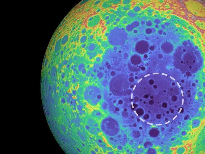 Gigantic 200-Mile Deep ‘Structure’ Under the Moon’s Surface Baffles ...