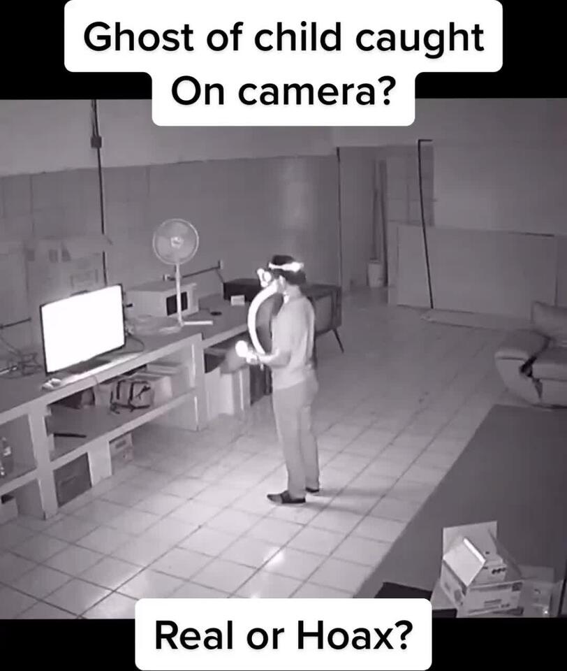Ghost of child caught on camera？ Real or hoax？ #oliviatwistmysteries # ...