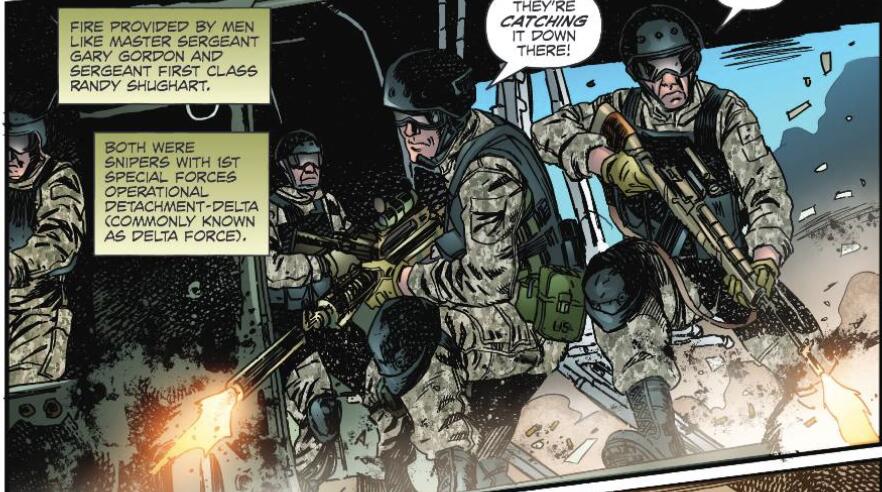 New comic book tells the story of heroic Delta Force snipers - NewsBreak