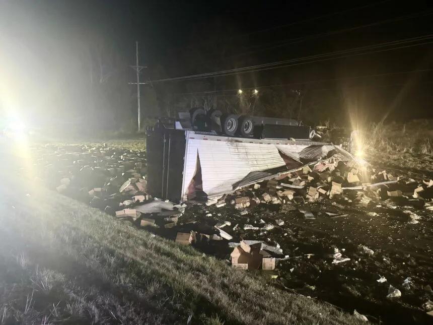 Sheriff’s Office: 43,000 pounds of french fries spill after truck ...
