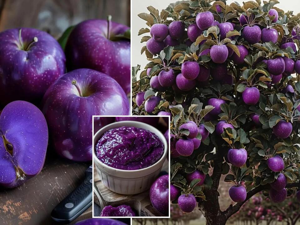 Purple apples are going viral on social media, orchards are being ...